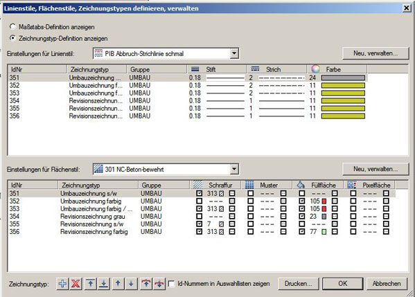 Assistent IBD Planungsdaten Umbau